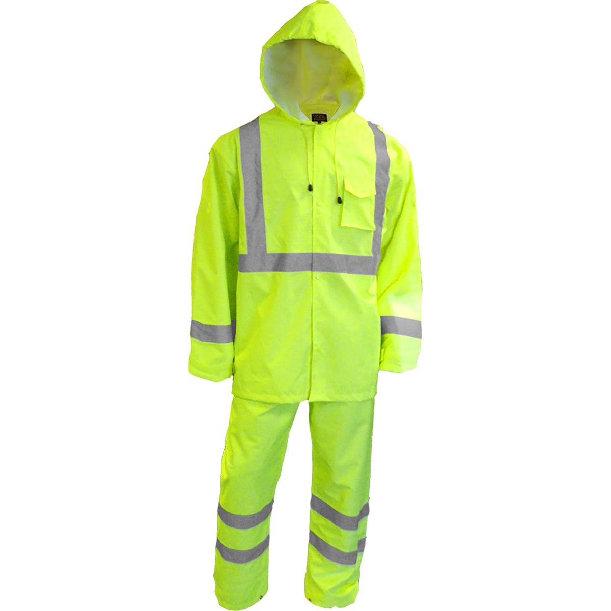 ANSI Type R Class 3 Two-Piece Rainsuit Set – BDG Safety